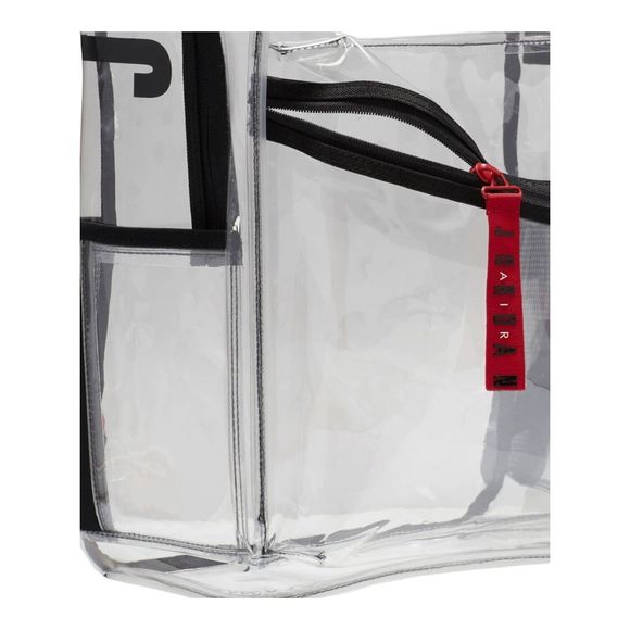Jordan | Bags | Nike Air Jordan Clear Air Patrol Backpack 27l Black Red ...